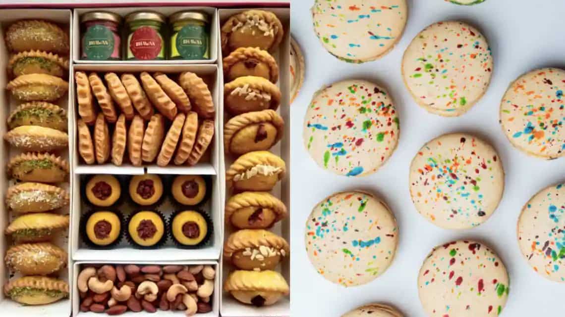 Dig into a colourful Holi platter