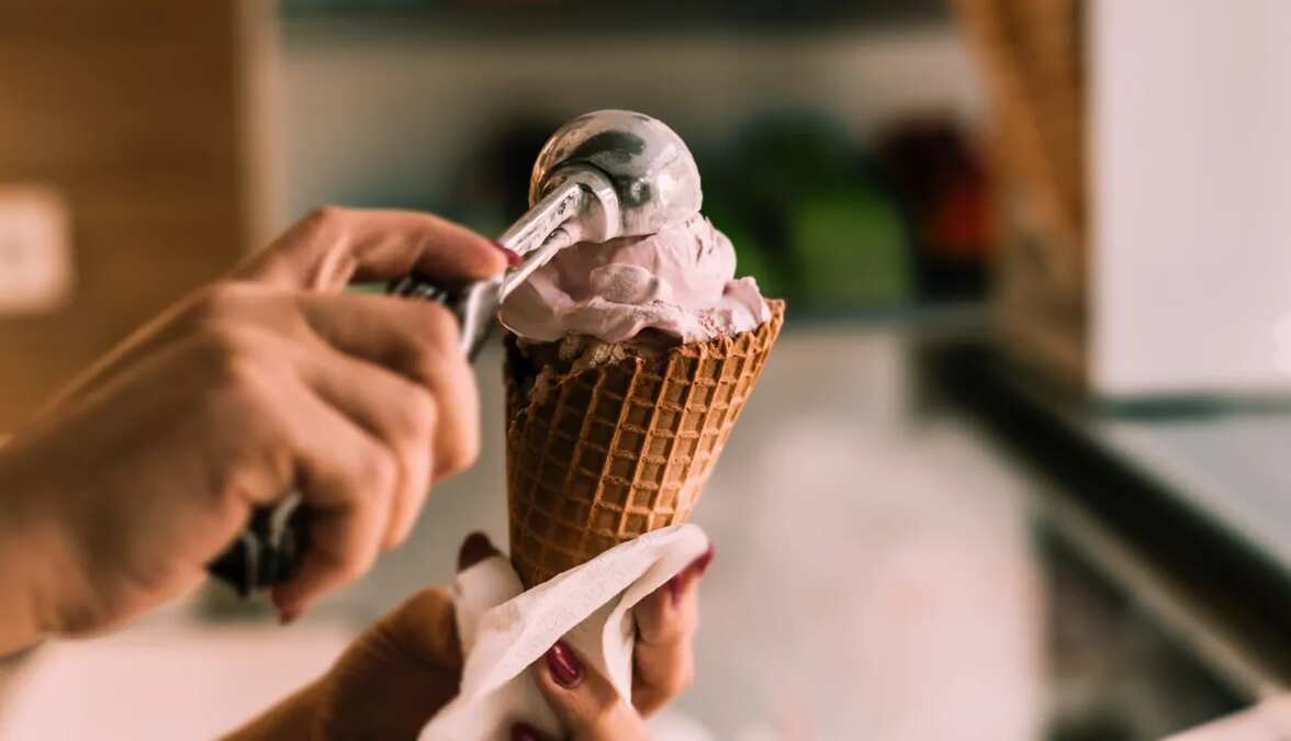 Viral: An Ice Cream That Doesn’t Melt Even Under Flame