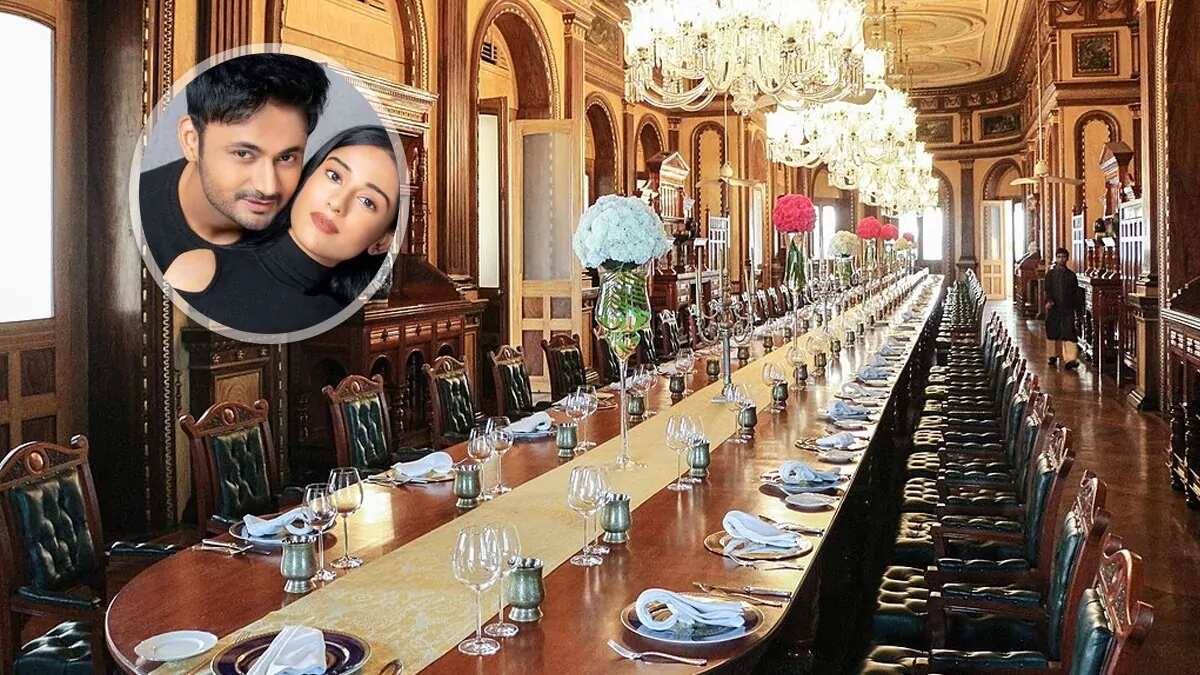 RJ Anmol Books World s Longest Dining Table For Amrita Rao