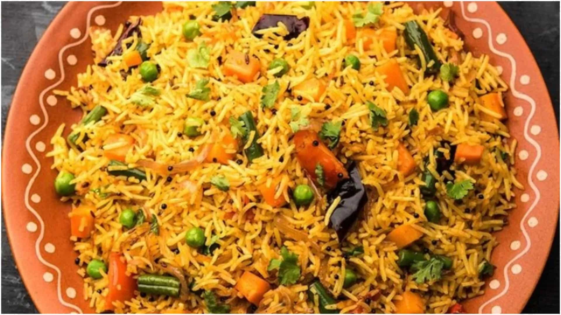 Veg Pulao: An All-Time Favourite Choice For Lunch