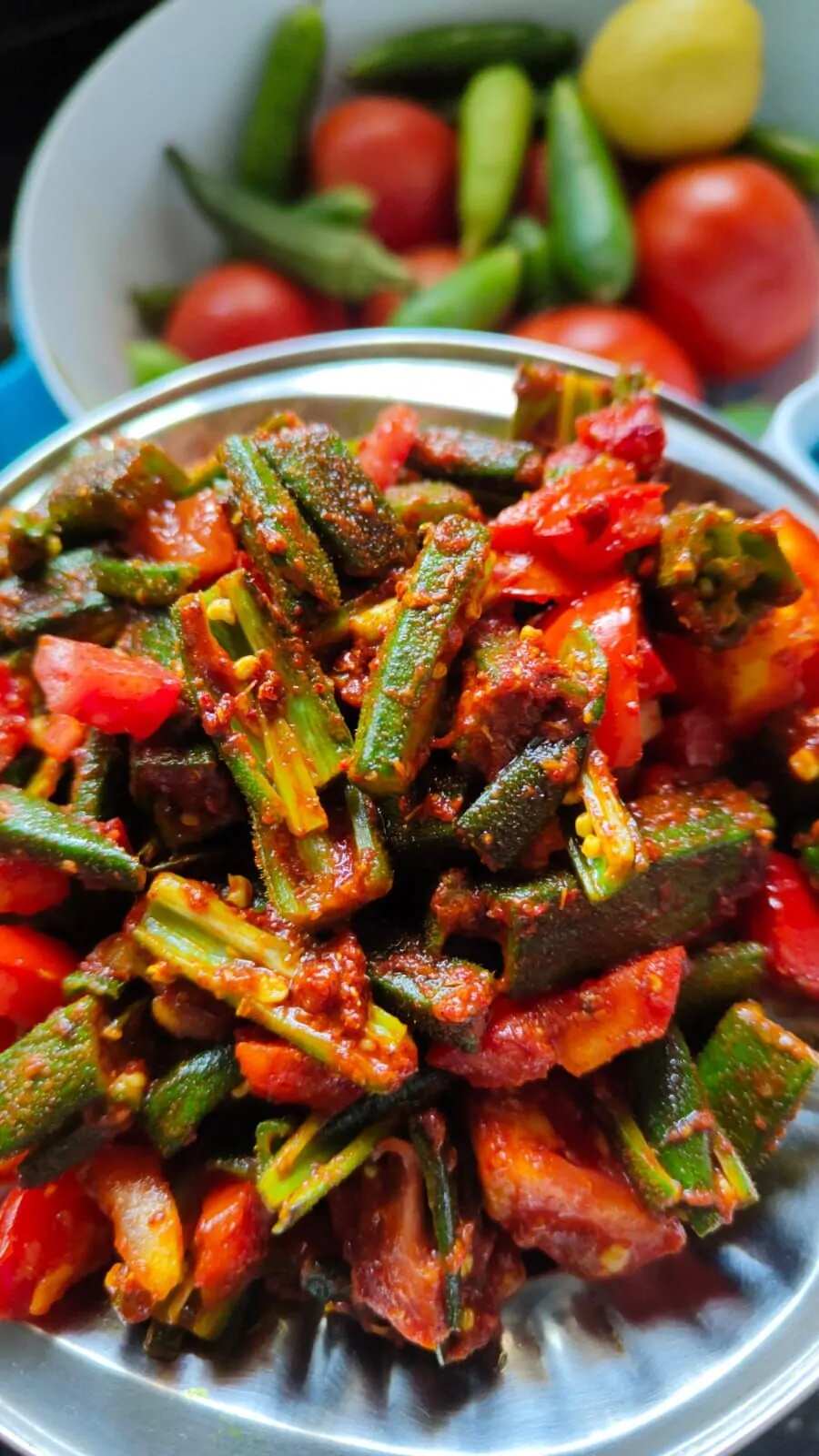 How to make Ladiesfinger Sabji Recipe