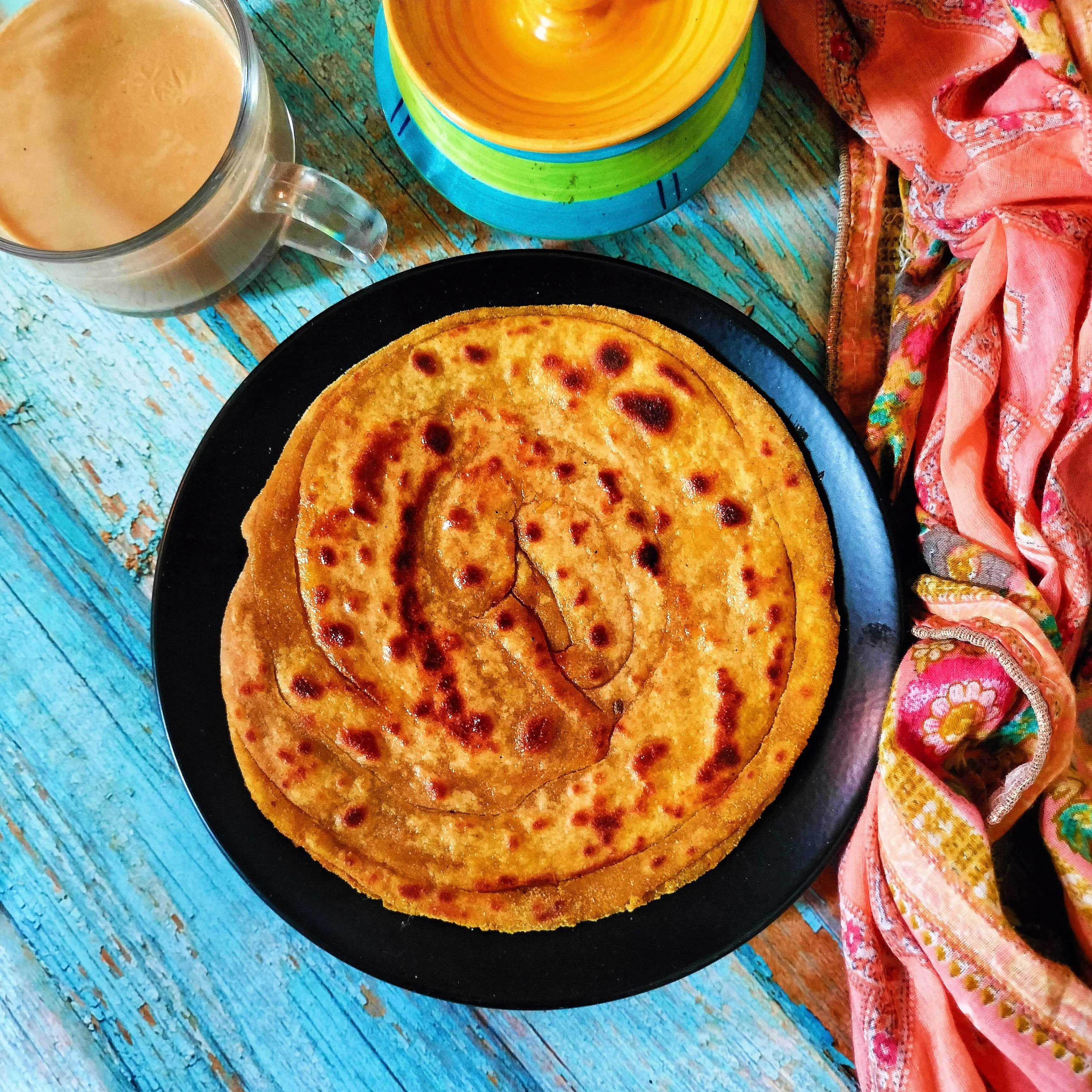 How to make Achari Layered Paratha Recipe