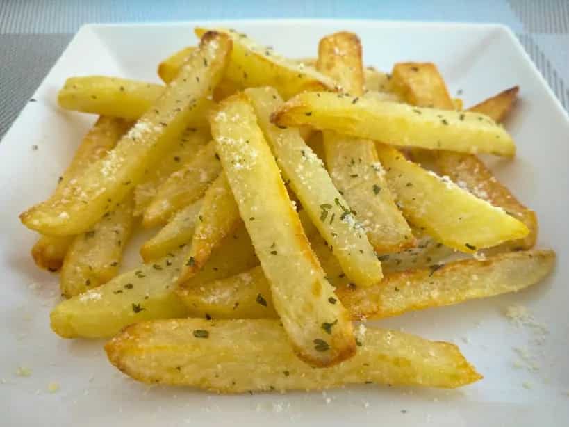 How to make Garlic Parmesan Fries Recipe