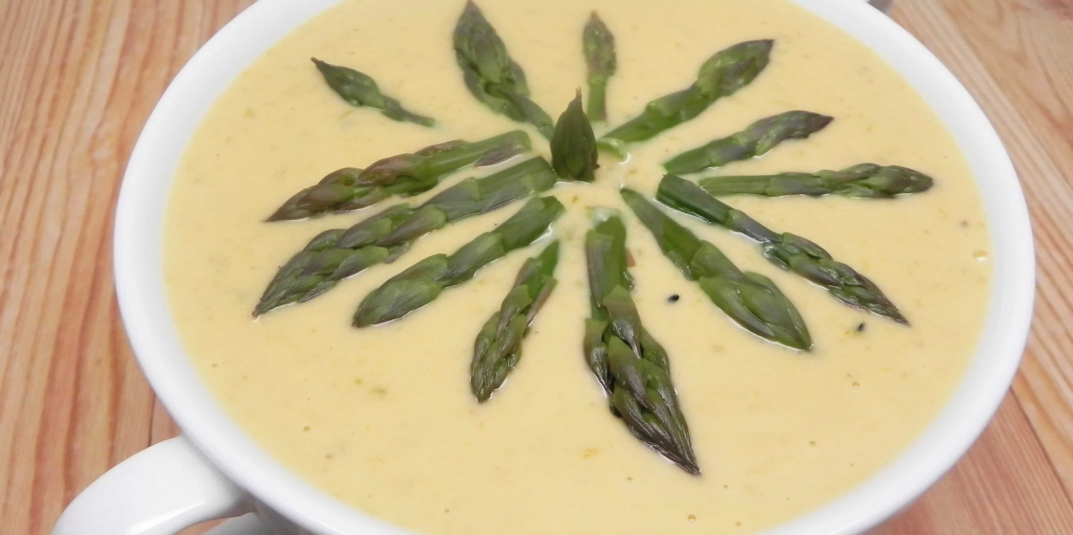 How To Make Cheesy Asparagus Soup Recipe