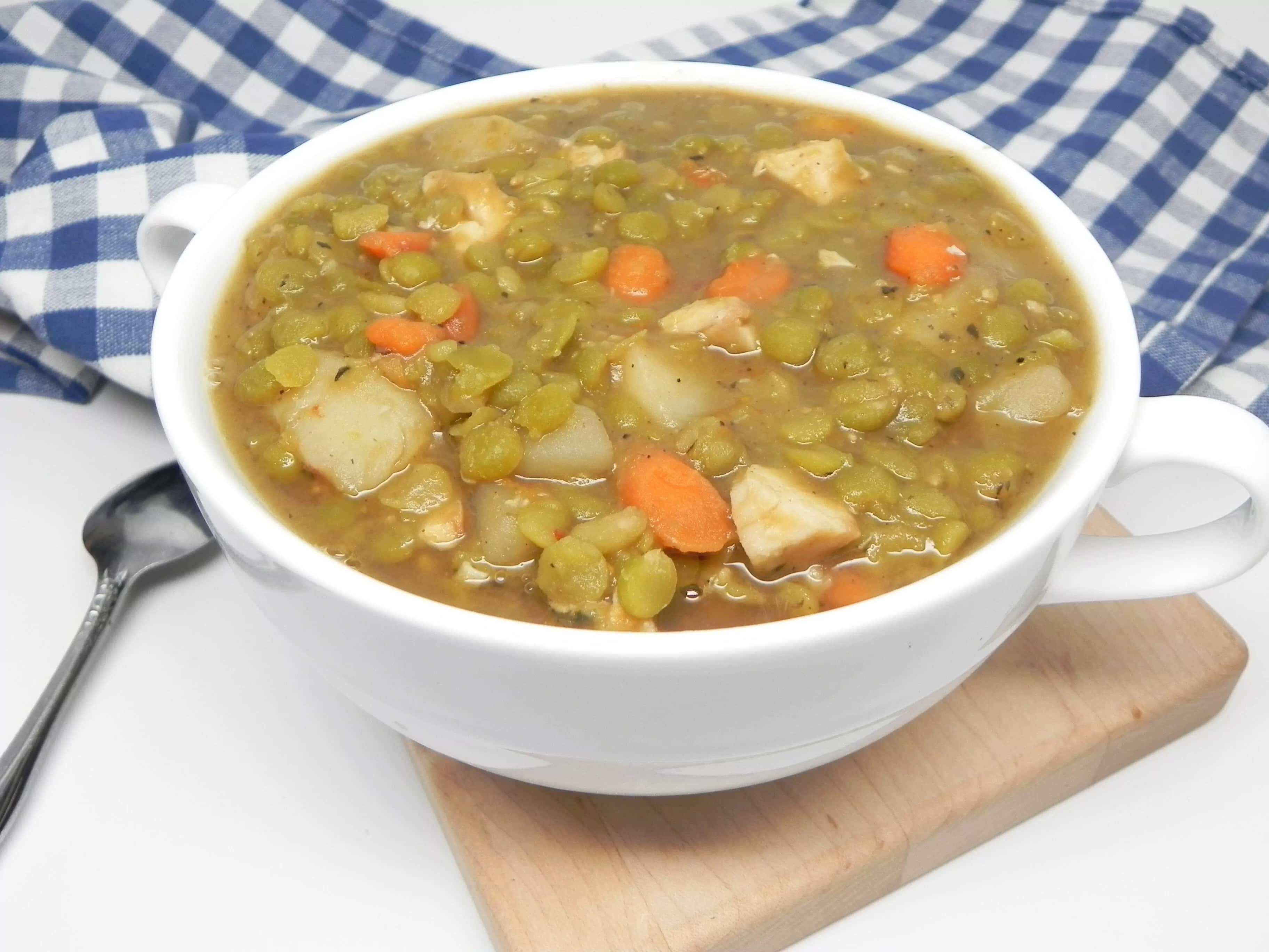 How to make Smoked Turkey Split Pea Soup Recipe