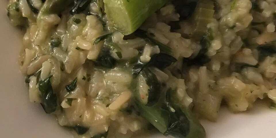 How to make Emerald Green Risotto Recipe