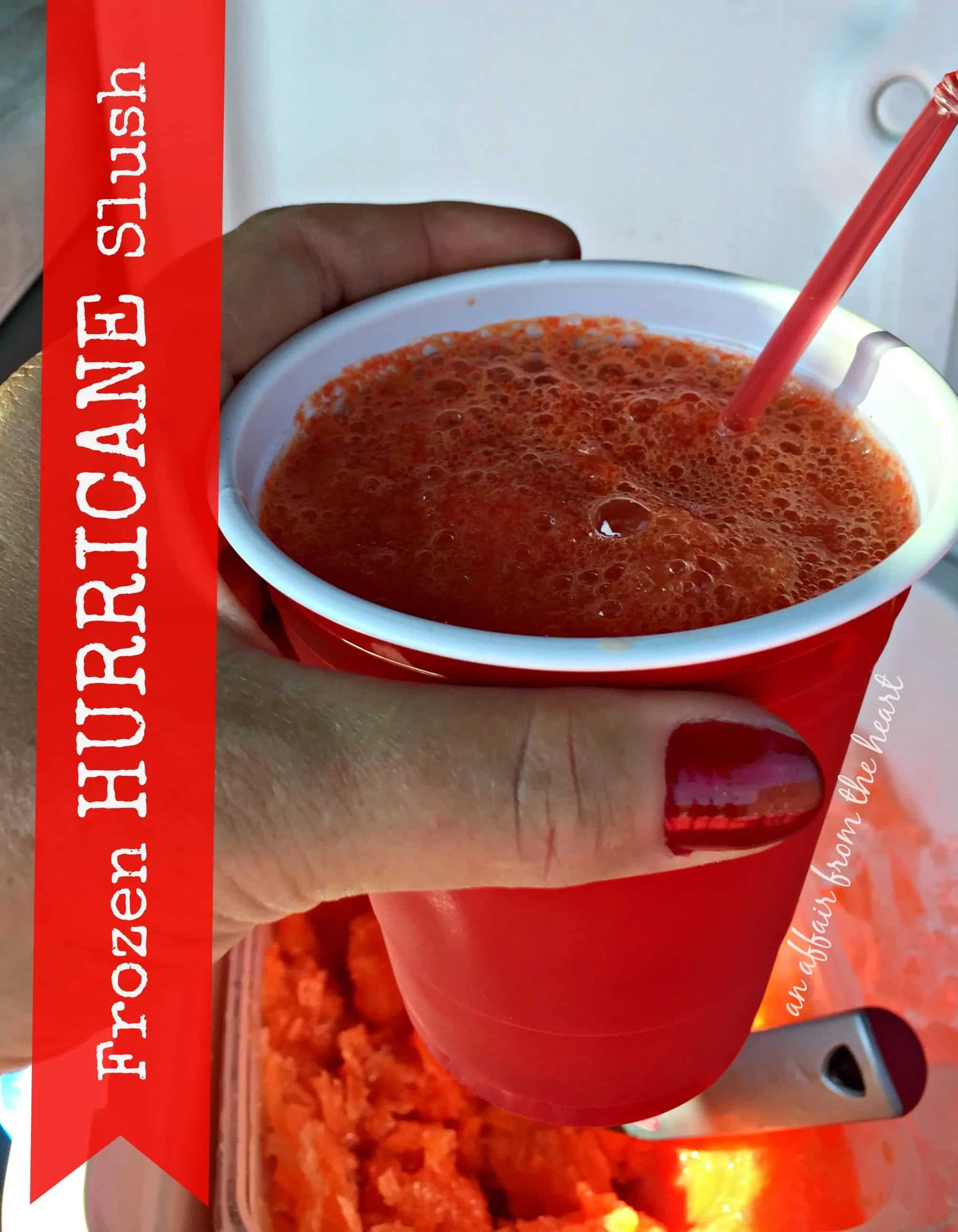How to make Frozen Hurricane Slush Recipe