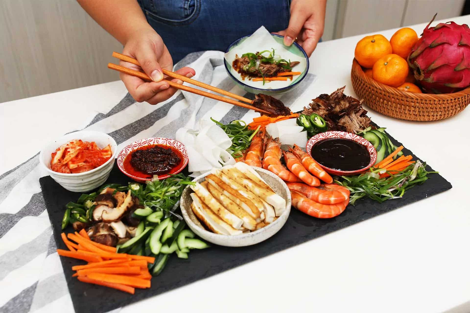 How to make Diy Spring Roll Starter Board Recipe