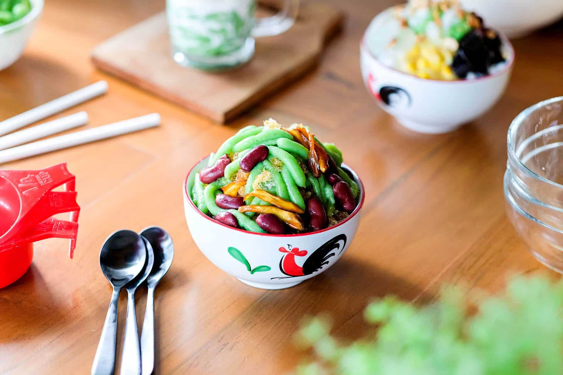 How to make Indonesian Cendol Recipe