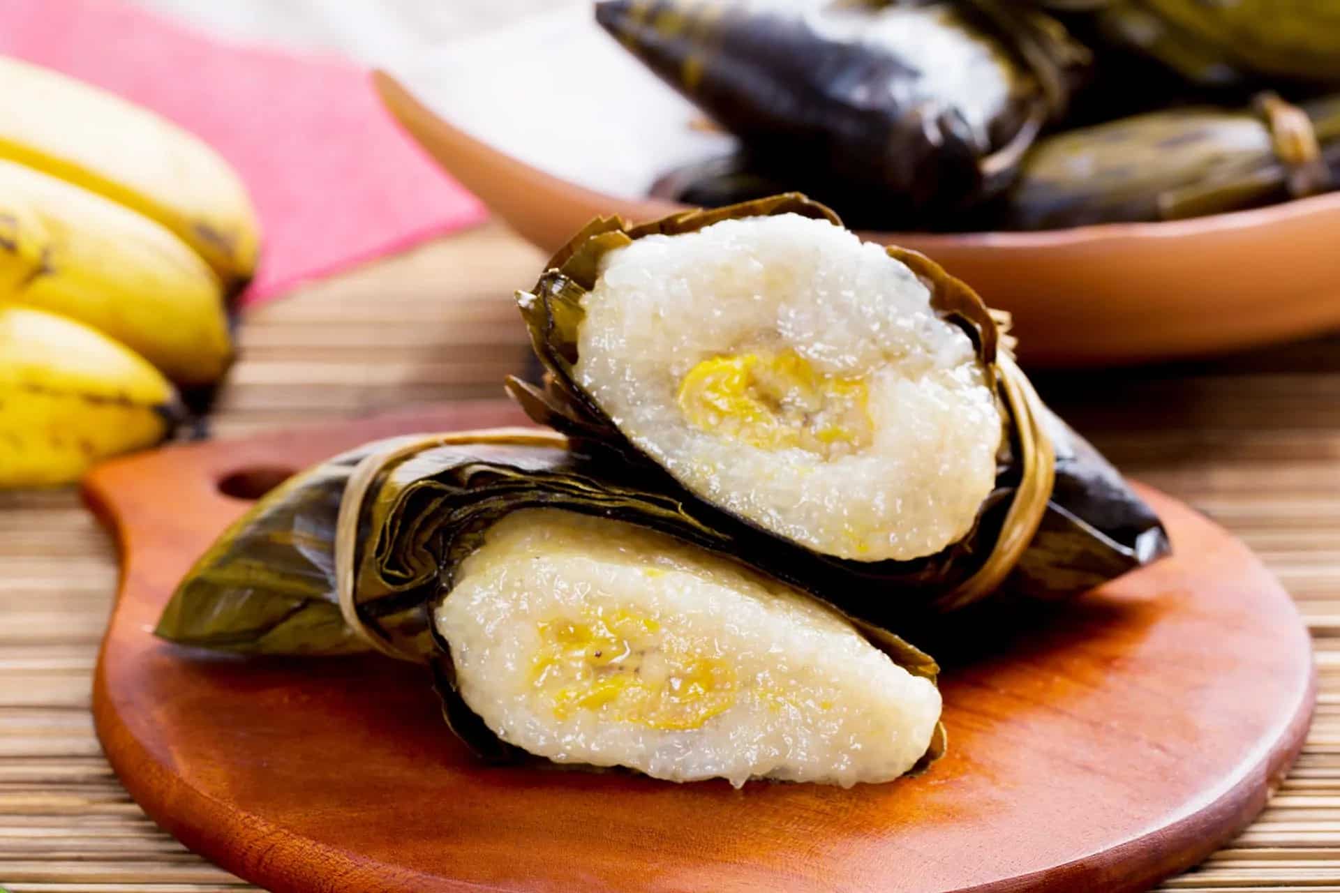 How to make Banana In Sticky Rice Recipe