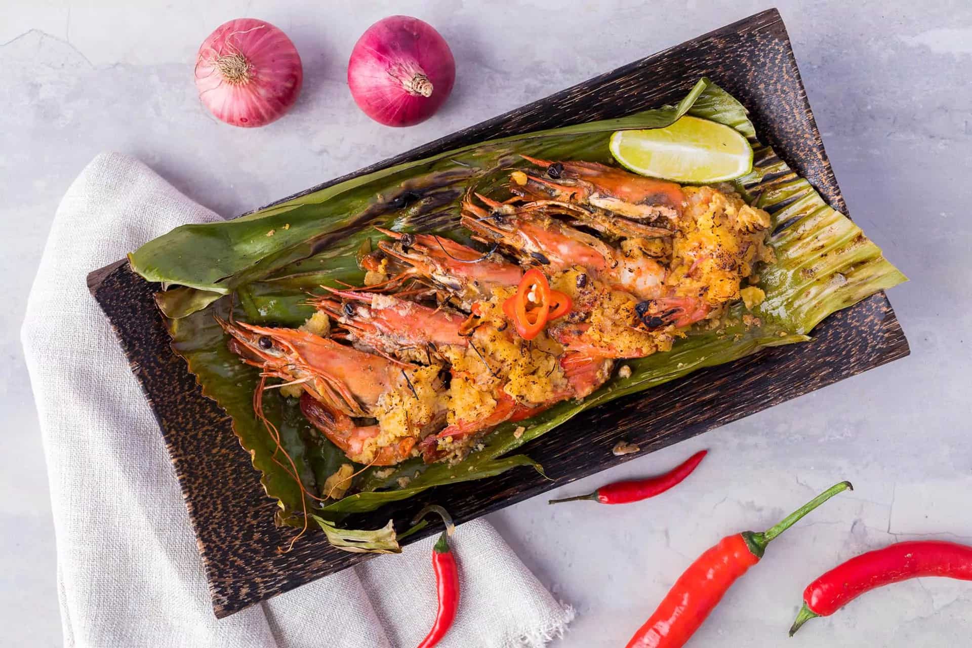 How to make Salted Egg Prawn Recipe