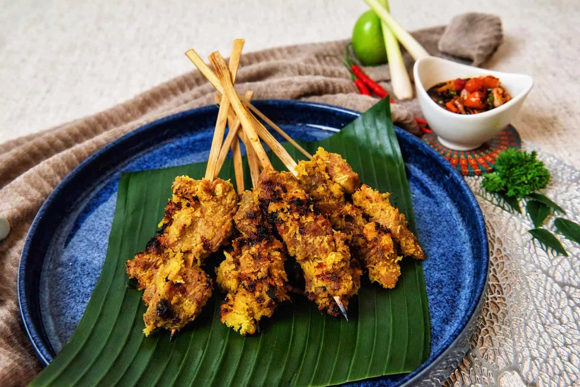 How to make Sate Kelapa Daging Sapi Recipe