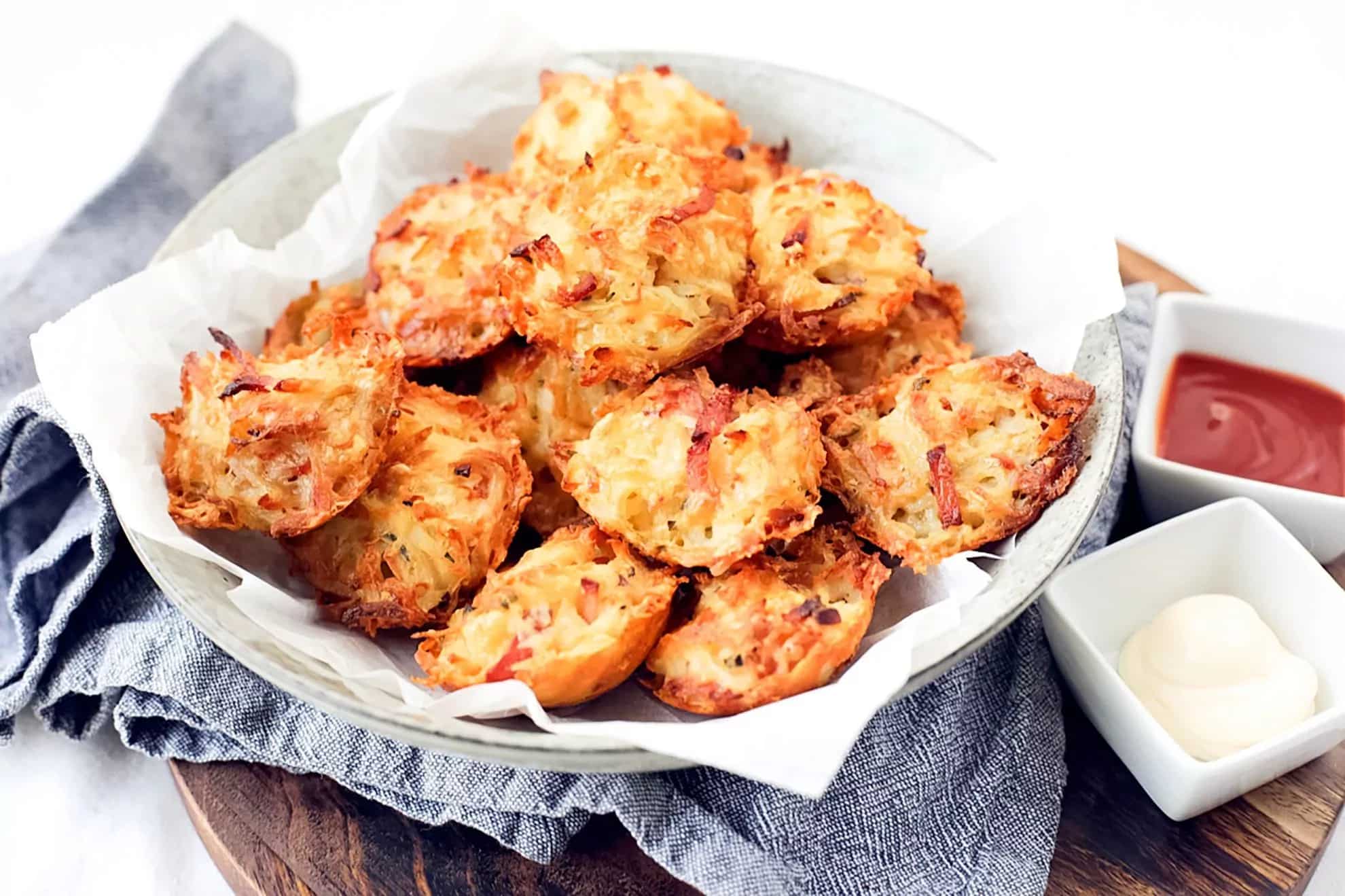 How to make Cheesy Hash Brown Puffs Recipe