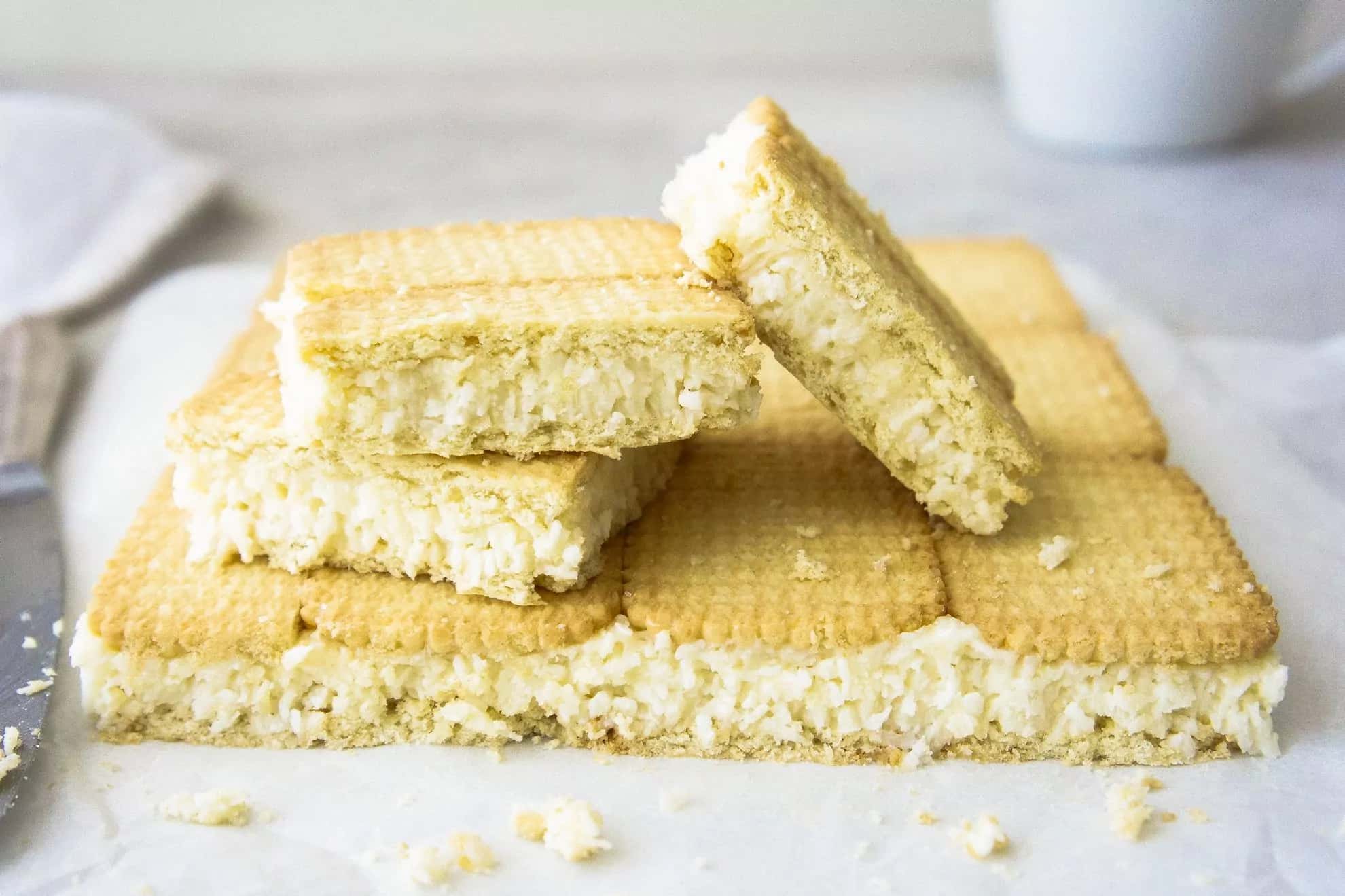 How to make Condensed Milk Slice Recipe