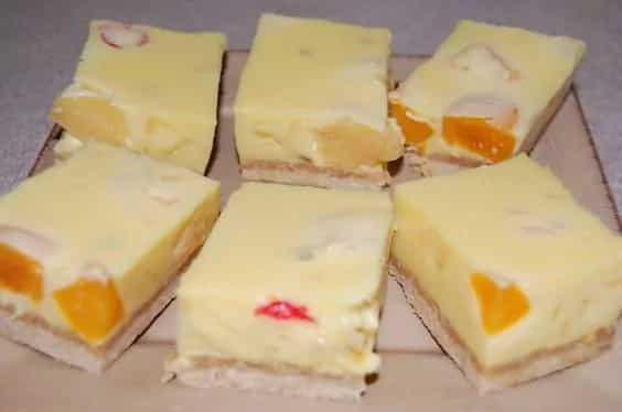 How to make Fruit Salad Slice Recipe