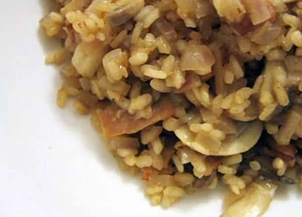 How to make Risotto Boscaiola Recipe