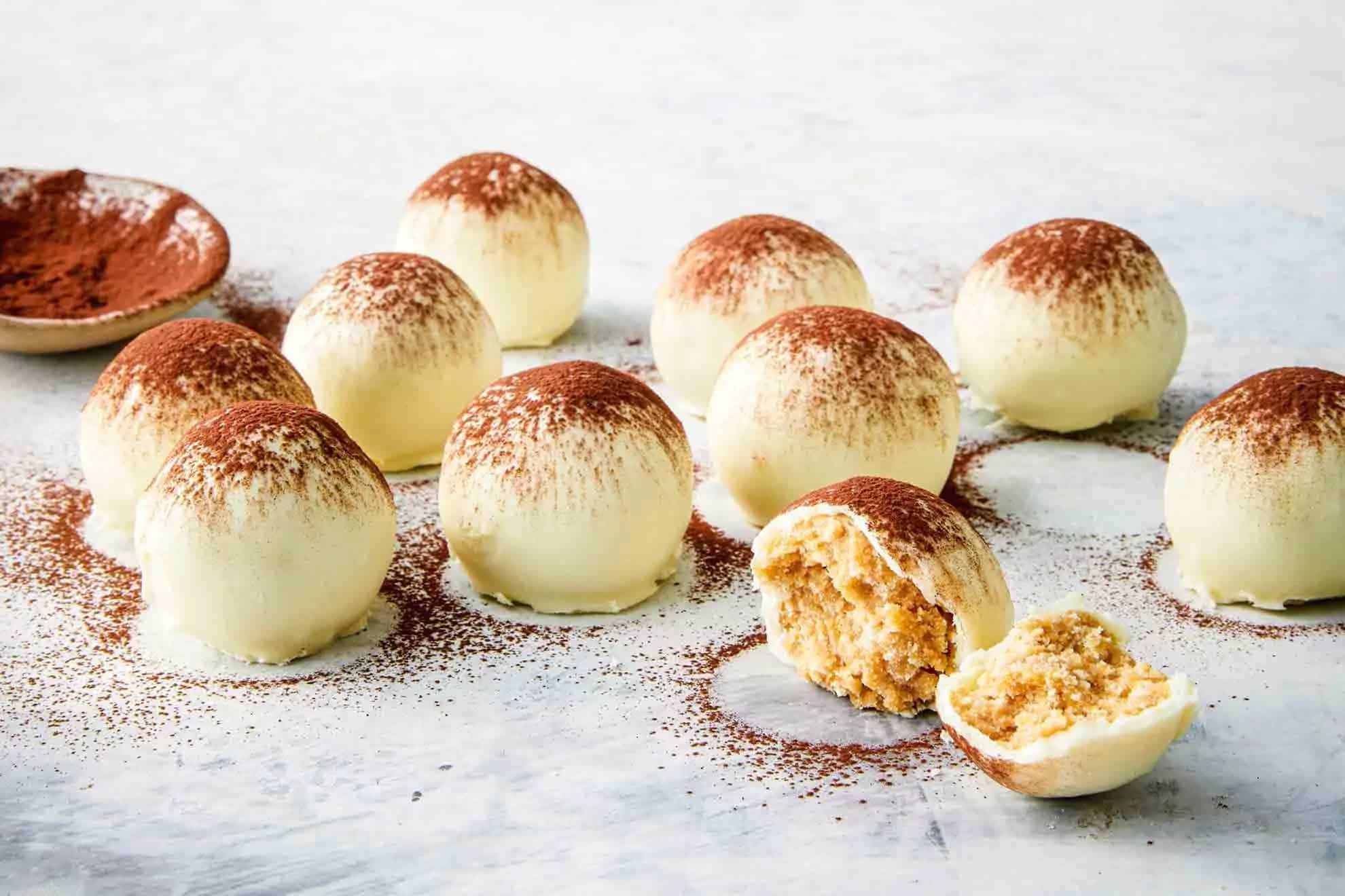 How to make Tiramisu Truffles Recipe