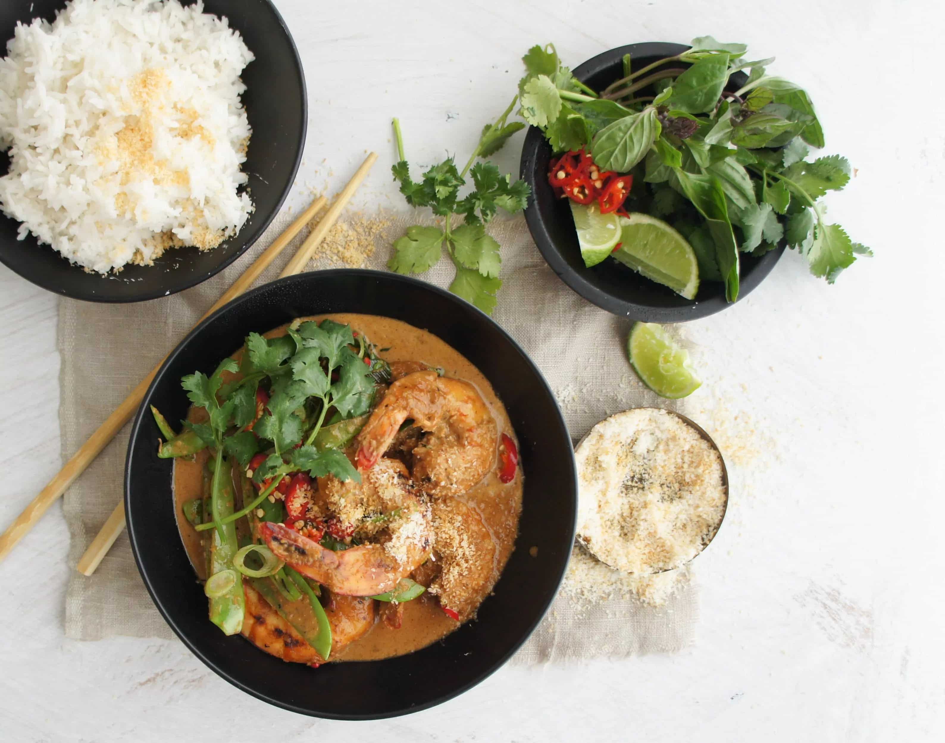 How to make Chilli Coconut Prawns Recipe