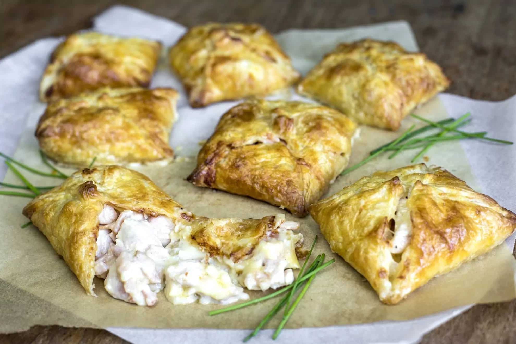 How to make Creamy Chicken And Bacon Turnovers Recipe