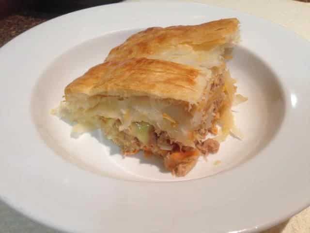 How to make Flaky Puff Pastry Tuna Pie Recipe