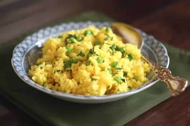 How to make Turmeric Butter Rice Recipe