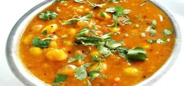 How to make Lilva Beans And Tomato Sambar Recipe