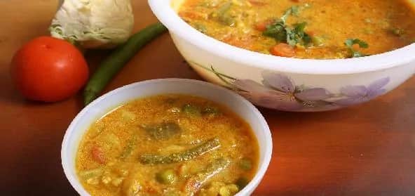 How to make Majjiga Pulusu With Vegetables Recipe