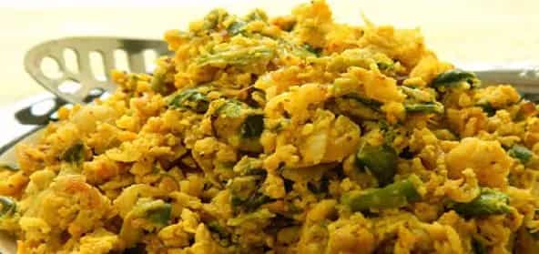 How to make Mutta Thoran With Spring Onion Recipe