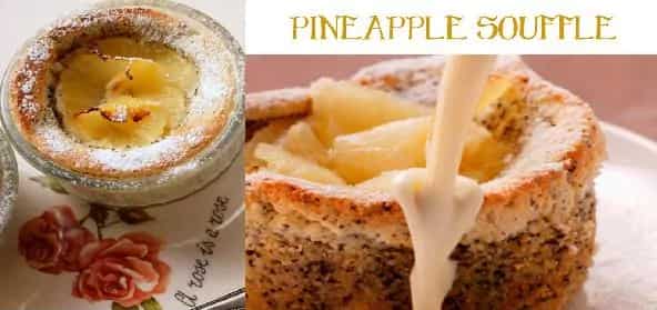 How to make Pineapple With Jelly Souffle Recipe