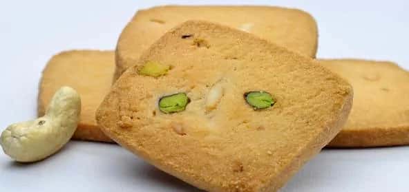 How to make Pista Badam Biscuits Recipe