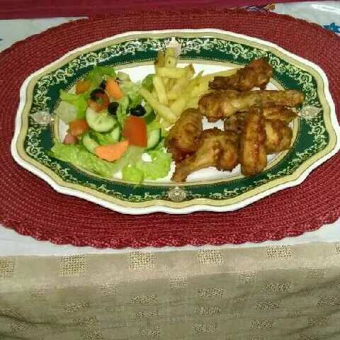 How to make Air Fried Wicked Wings Recipe