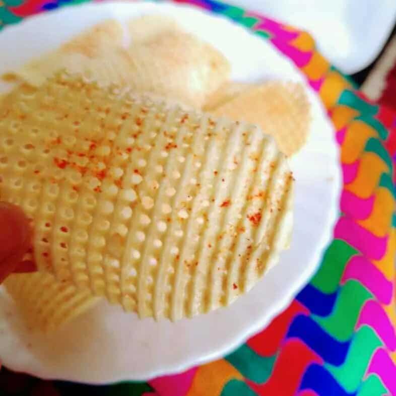 How to make Aloo Chips (potato Chips) Recipe