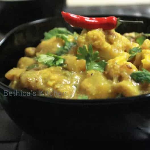 How to make Aloo Gobi Palda Recipe