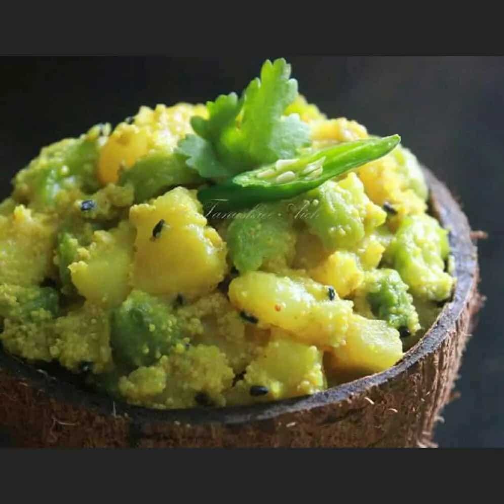 How to make Aloo Jhinge Posto Recipe