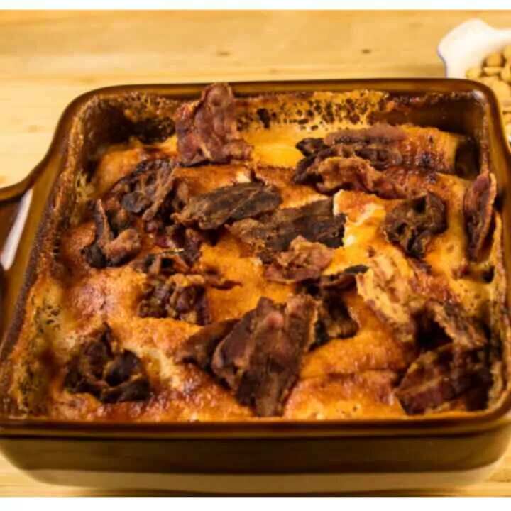 How to make Baked Banana With Chicken Recipe