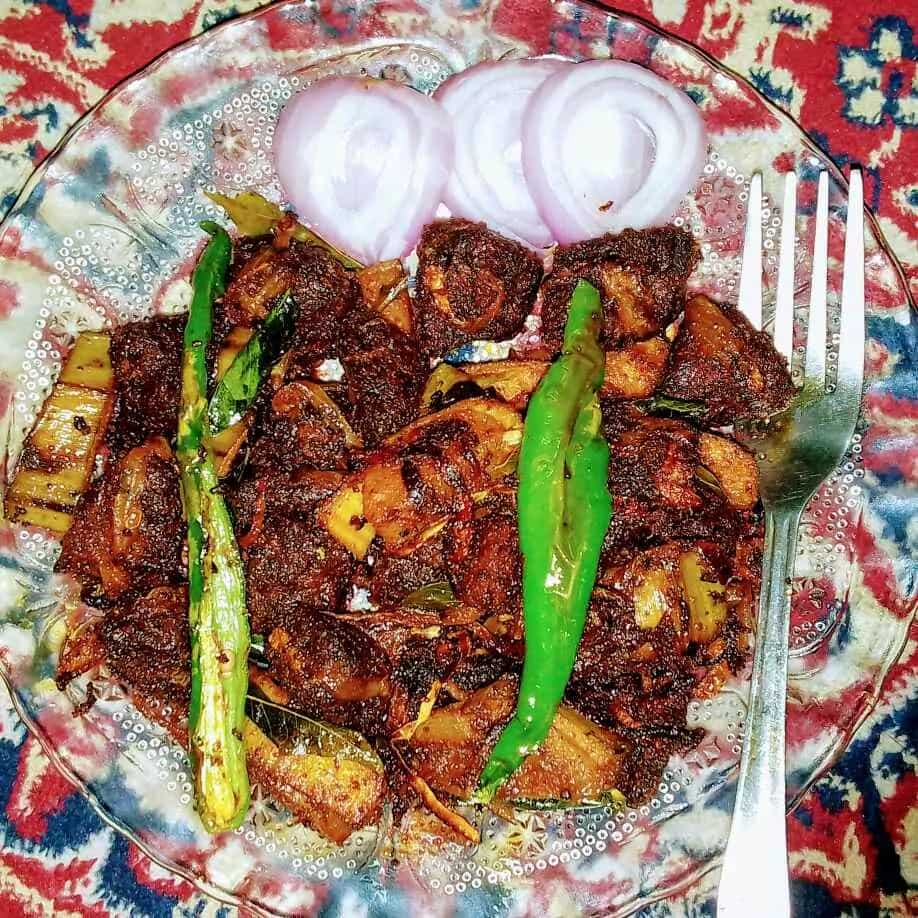 How to make Beef Banana Fry Recipe