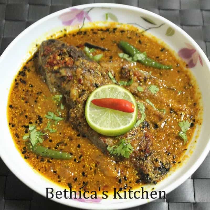 How to make Begun Diye Koi Macher Shorshe Jhol (bengali Fish Curry) Recipe