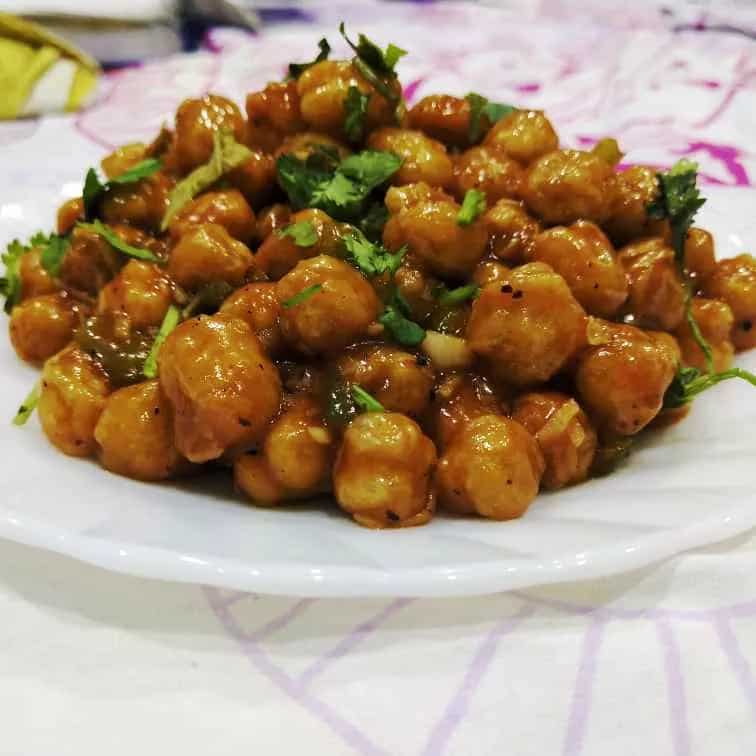 How to make Chana Chilli Recipe