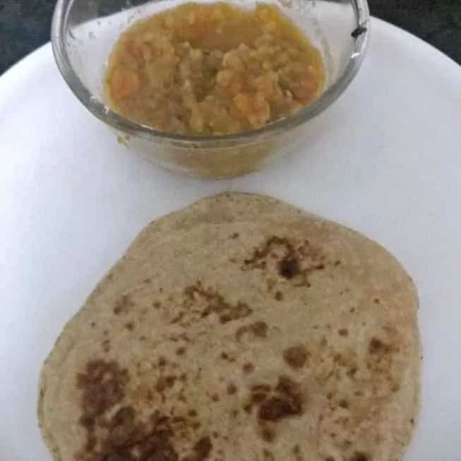 How to make Chapati Made Up With Left Over Pav Bhaji Recipe