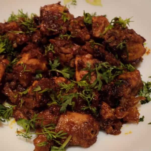 How to make Chicken Kasha (semi-dry Chicken Curry From Odisha) Recipe