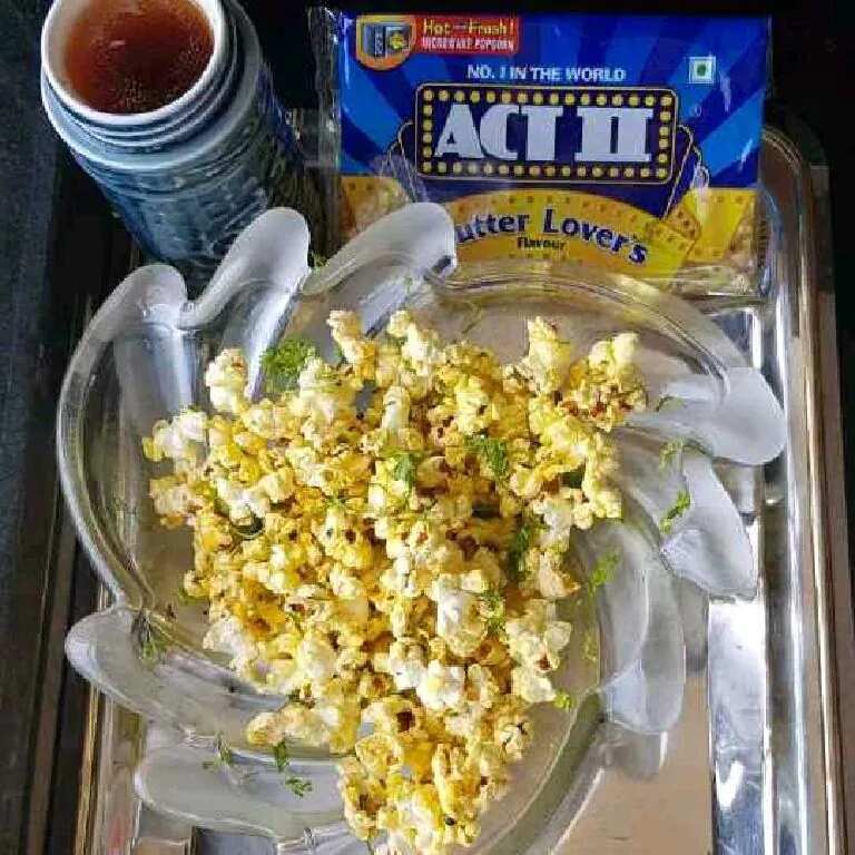 How to make Chilli Lemon Popcorn Recipe