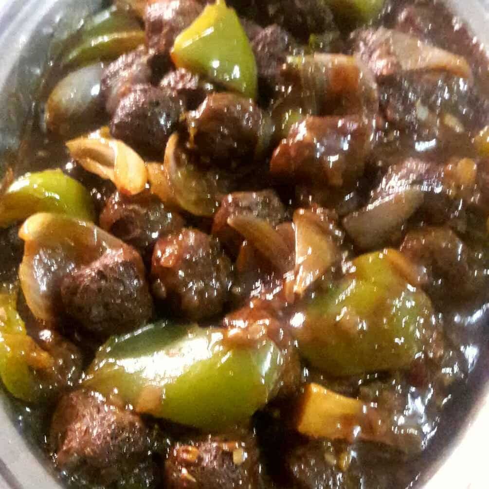 How to make Chilli Soya Nuggets Recipe