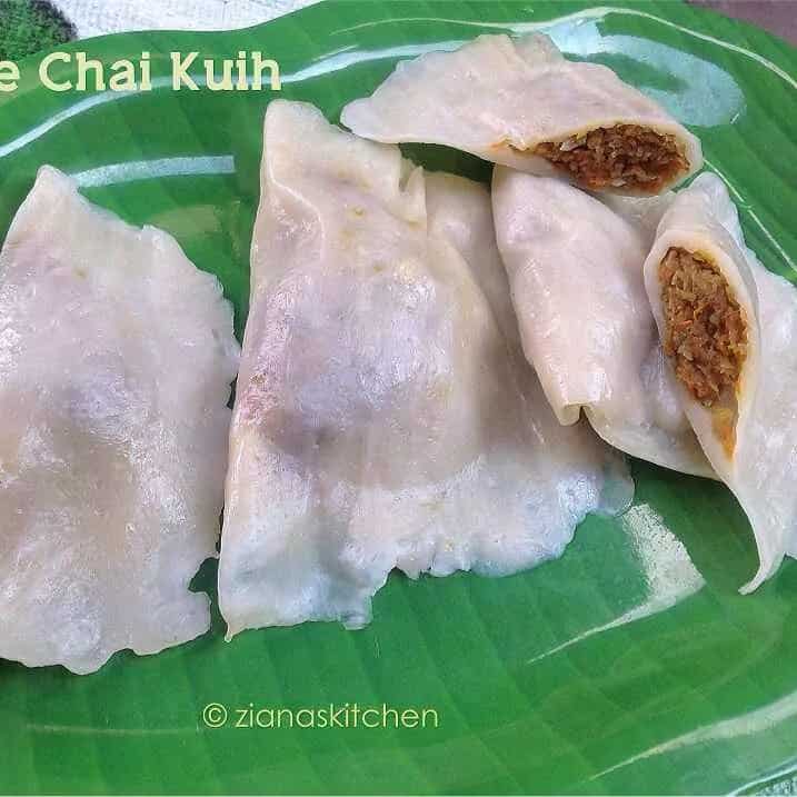 How to make Chinese Chai Kueh(steamed Vegetable Dumplings) Recipe