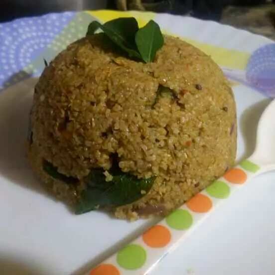 How to make Corainder Broken Wheat Rava Upma Recipe