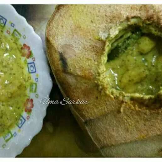 How to make Daab Chingri (prawns) Recipe