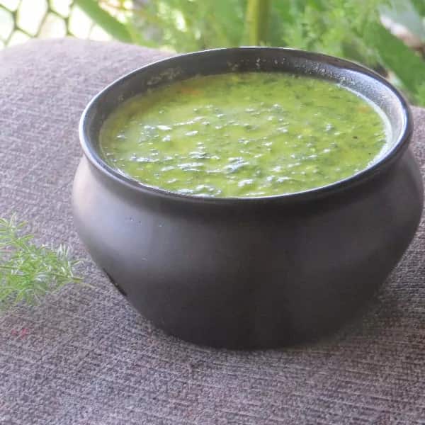 How to make Dahi Palak Curry Recipe
