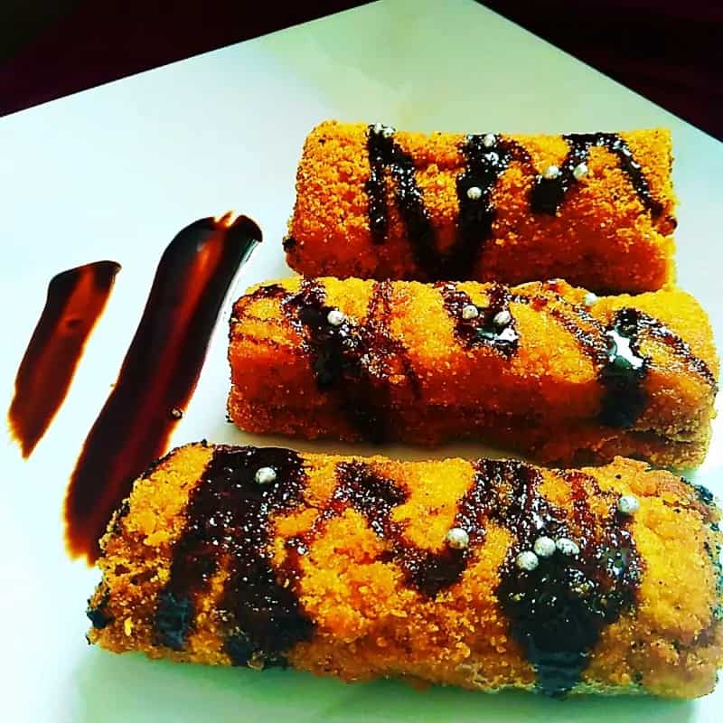 How to make Deep Fried Chocolate And Banana Rolls Recipe