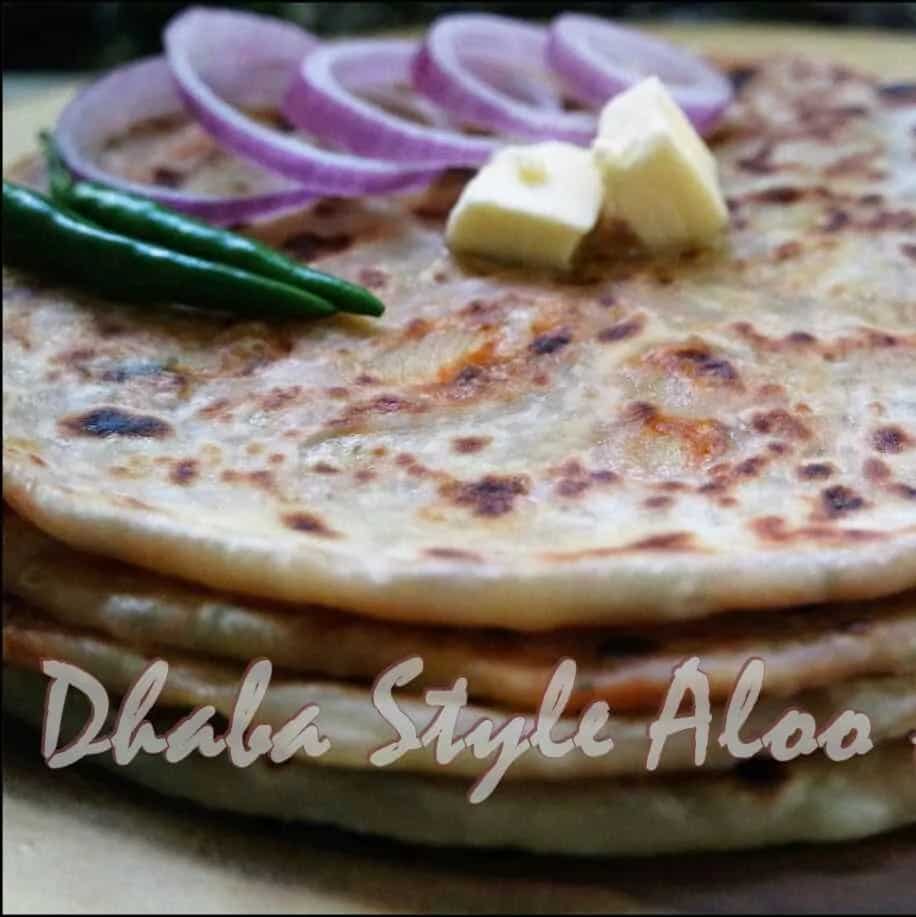 How to make Dhaba Style Aloo Paratha Recipe