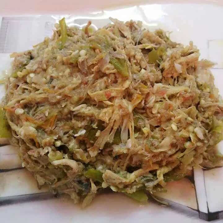 How to make Fish With Banana Flower Chutney Recipe