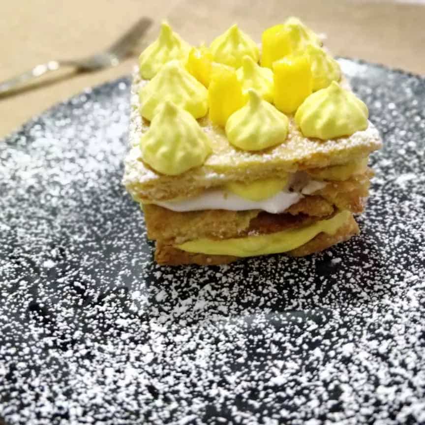 How to make Fresh Mango Mille Feuille (french Napoleon Pastry) Recipe